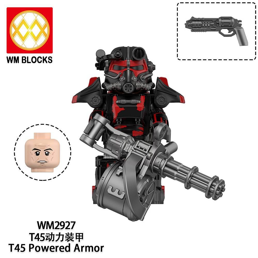 HeroBloks - T-45 Power Armor (Outcast) - World Minifigures - WM2927