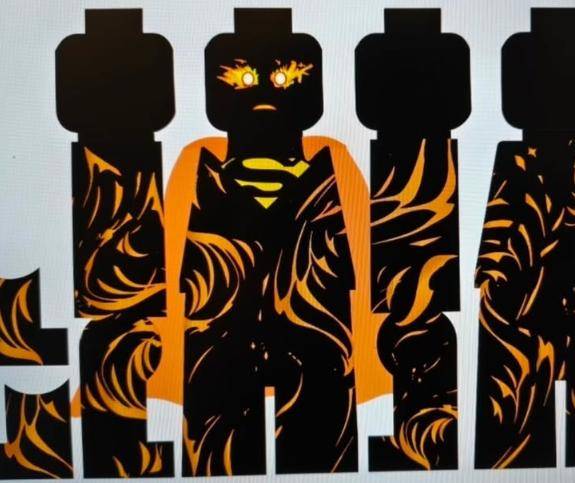 HeroBloks - The Last Sun (Last 52 Multiverse) - Leaf Minifigure
