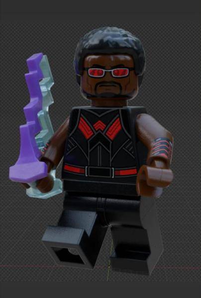 HeroBloks - Wonder Man (MCU) - Dazzle Brick