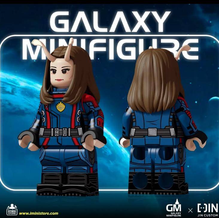 HeroBloks - Mantis (Vol. 3) - Jin Custom X Galaxy Minifigure