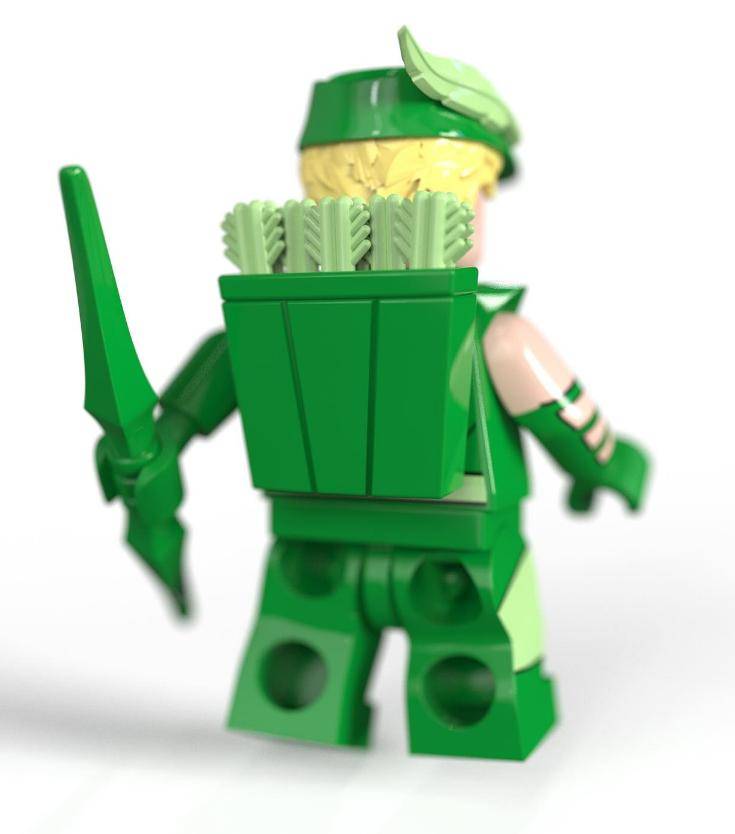 HeroBloks - Green Arrow - MRM Prints - #0127